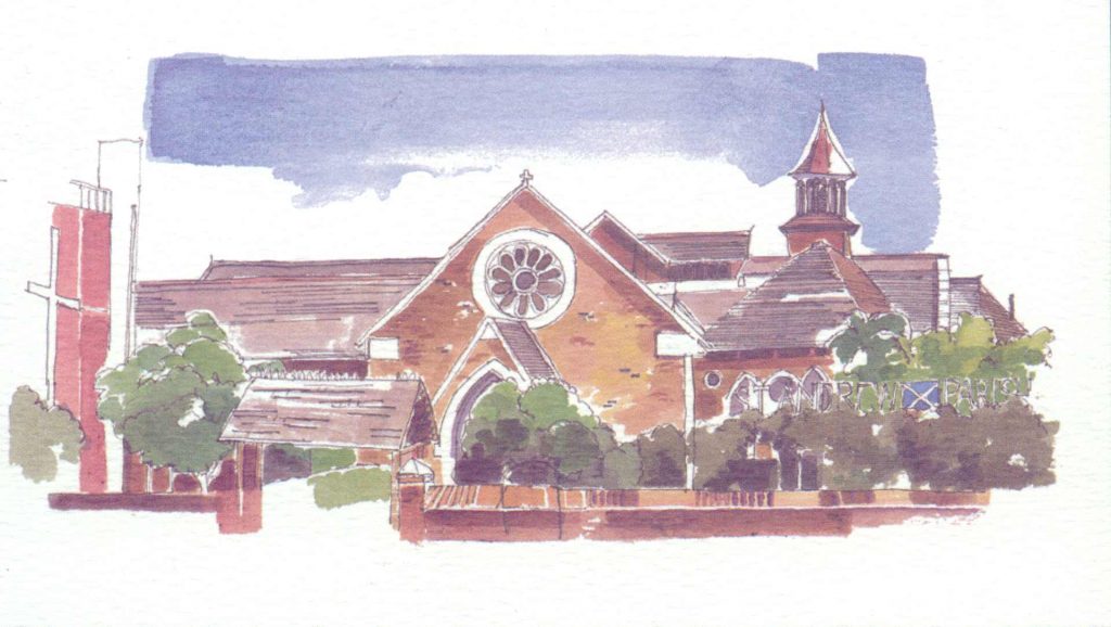 History – St. Andrew Parish Church